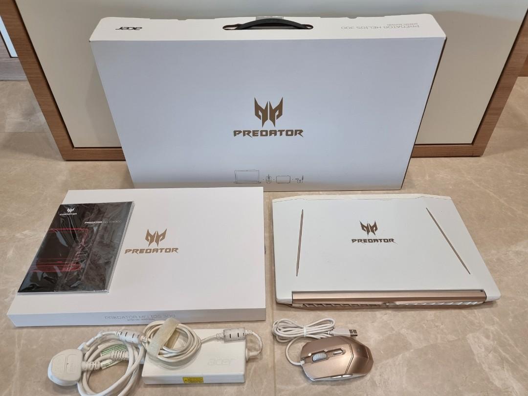 Acer Predator Helios 300 Special Edition Gaming Laptop | White & Gold ...