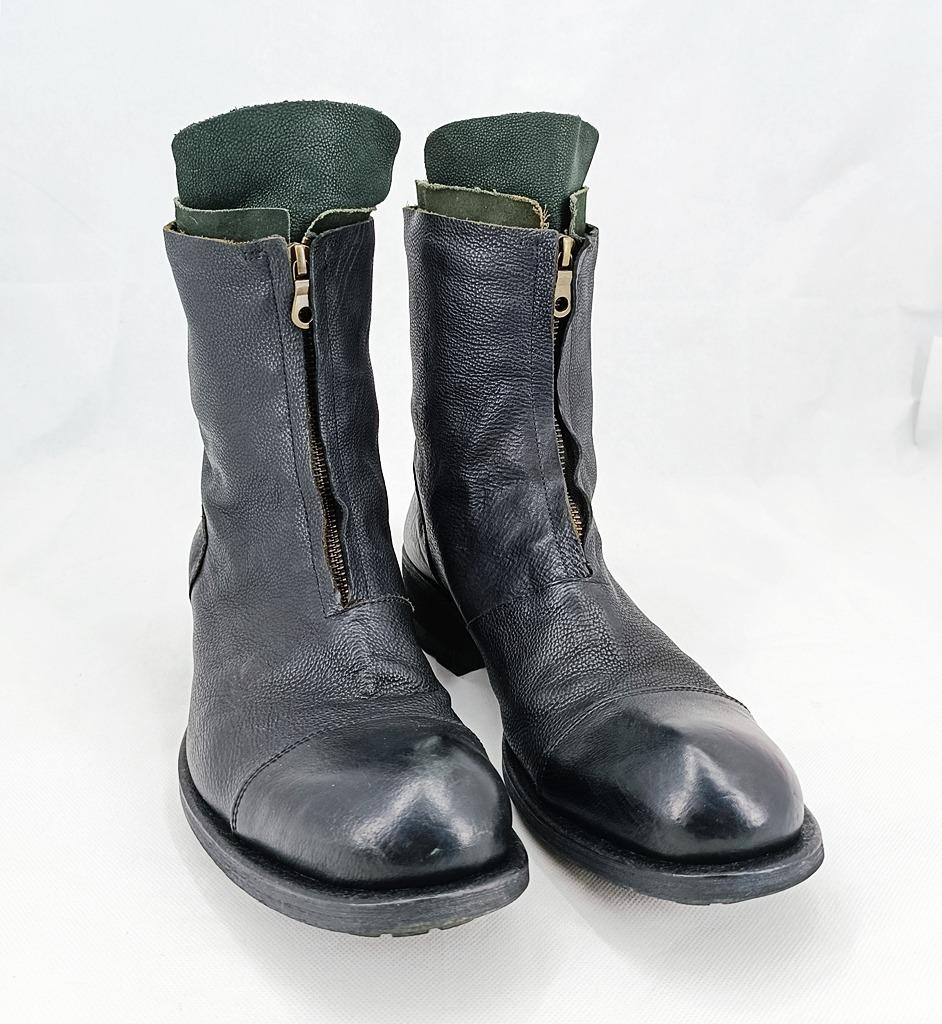 ALFREDO BANNISTER zipper full leather boot visvim fbt inspired 8UK, Men ...