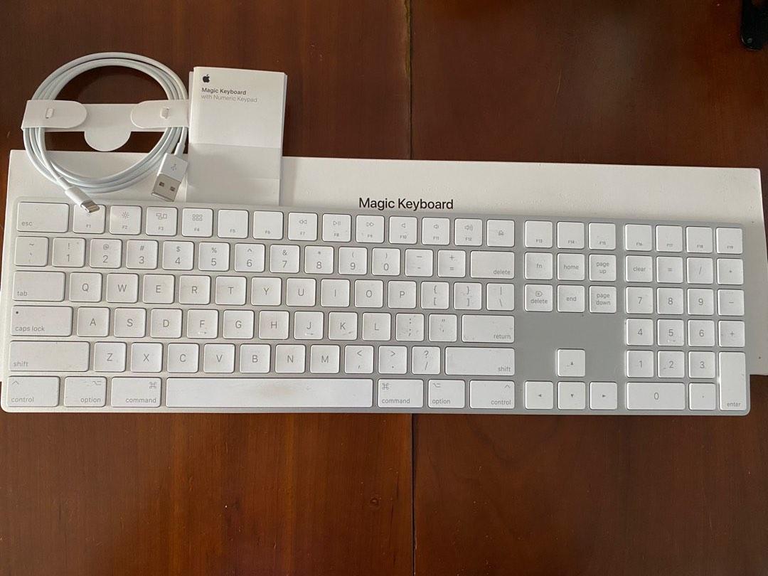 Apple Mq052zaa Magic Keyboard With Numeric Keypad Computers And Tech