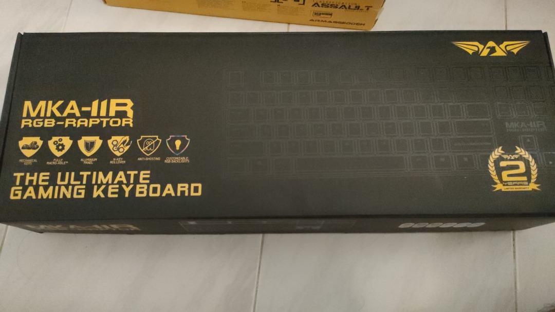 Armageddon MKA-11R mechanical keyboard Red Switch north facing, Computers & Tech, Parts ...