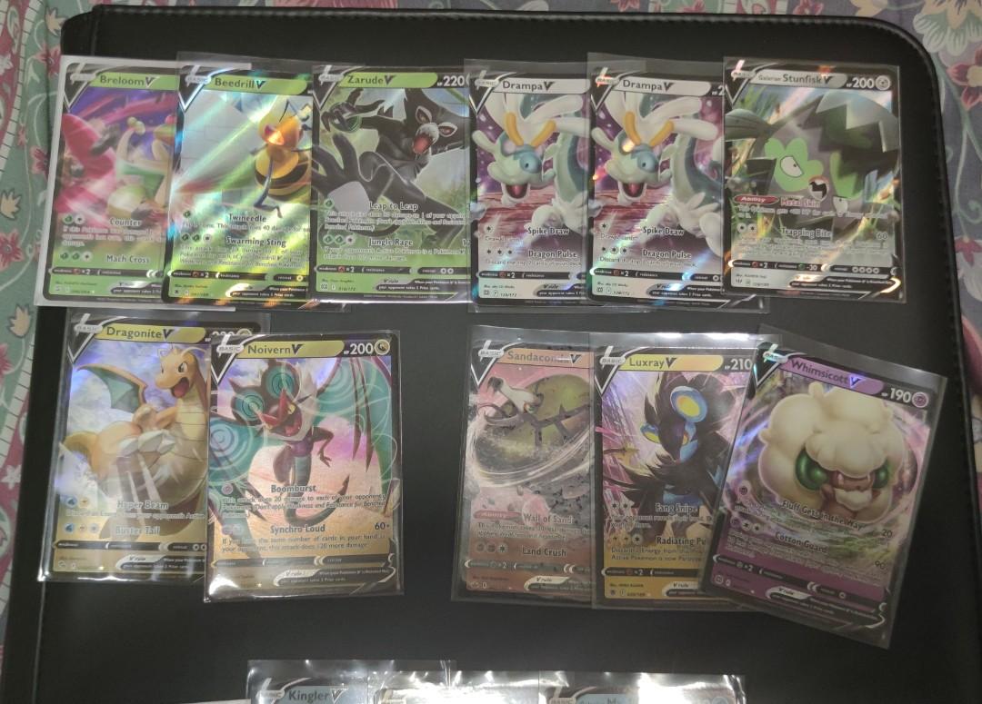 Assorted V and Vmax and Vstar Pokémon cards/ pokemon cards ( noivern ...