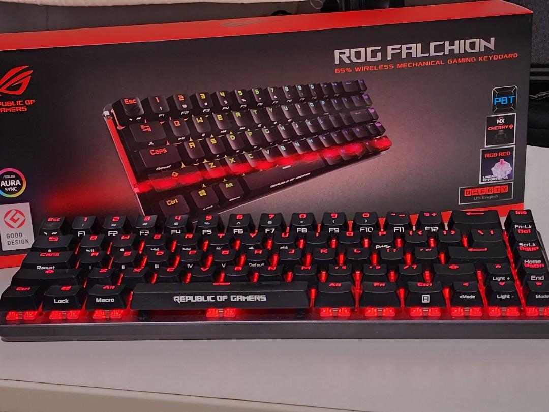 ASUS ROG Falchion 65% Mechanical Keyboard, Computers & Tech, Parts ...