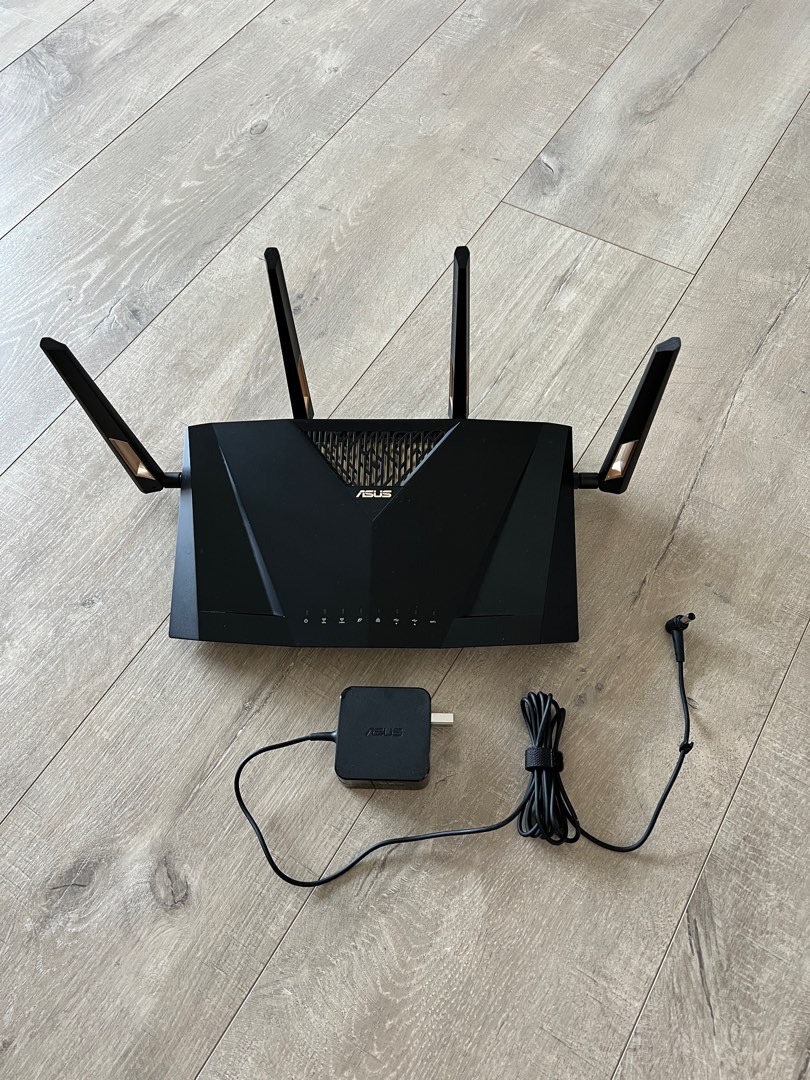 Asus RT-AX88u Wifi6 router, 電腦＆科技, 電腦周邊及配件, Wifi及上網相關產品 - Carousell