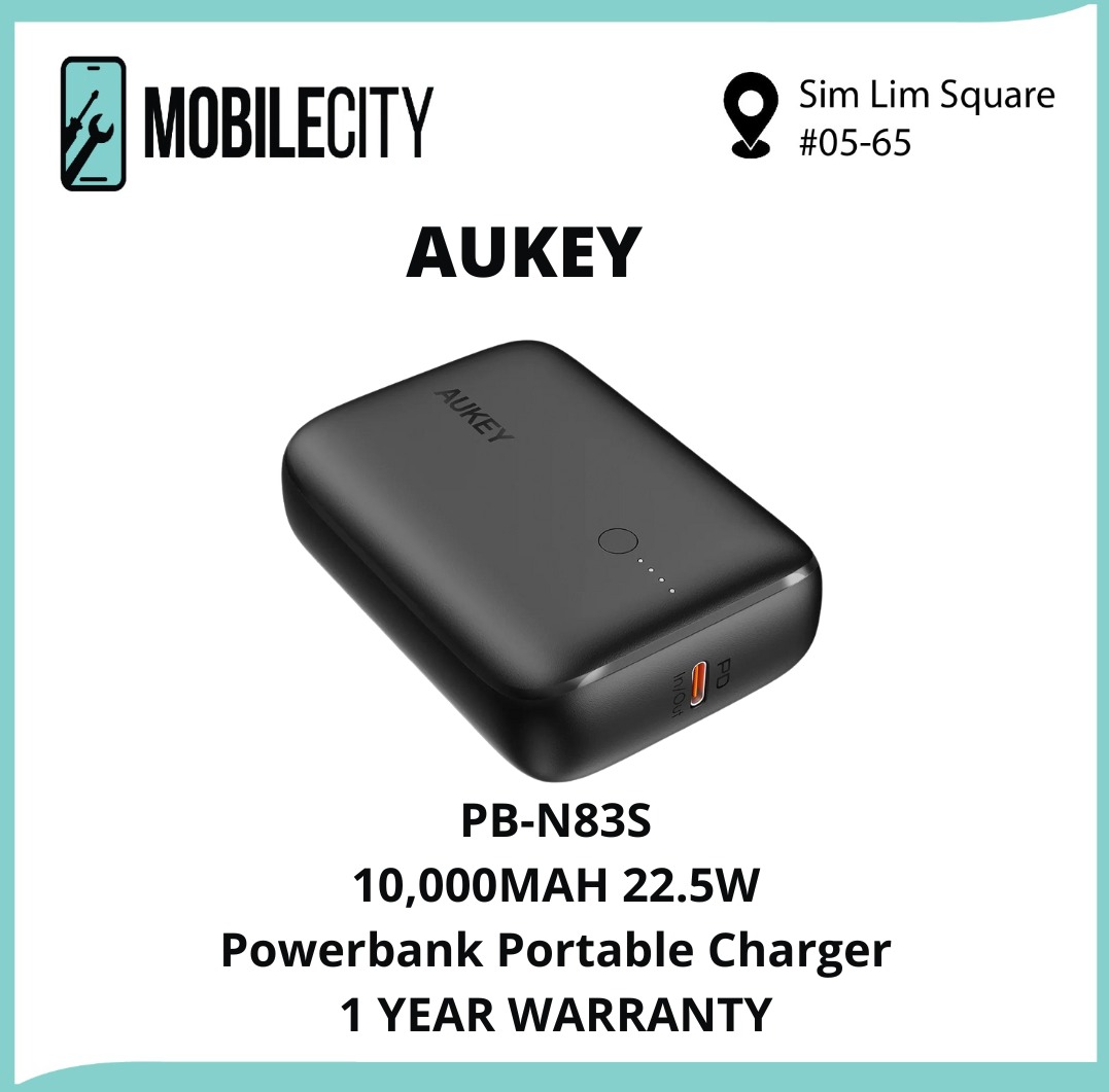 AUKEY PB-N83S 10,000MAH 22.5W Powerbank Portable Charger I 1 YEAR ...