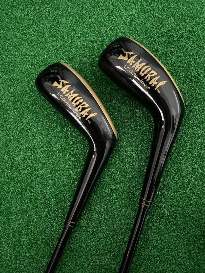 Avenger Classic AB2 Iron Golf Set with S-Yard Forged Titanium Woods and ...