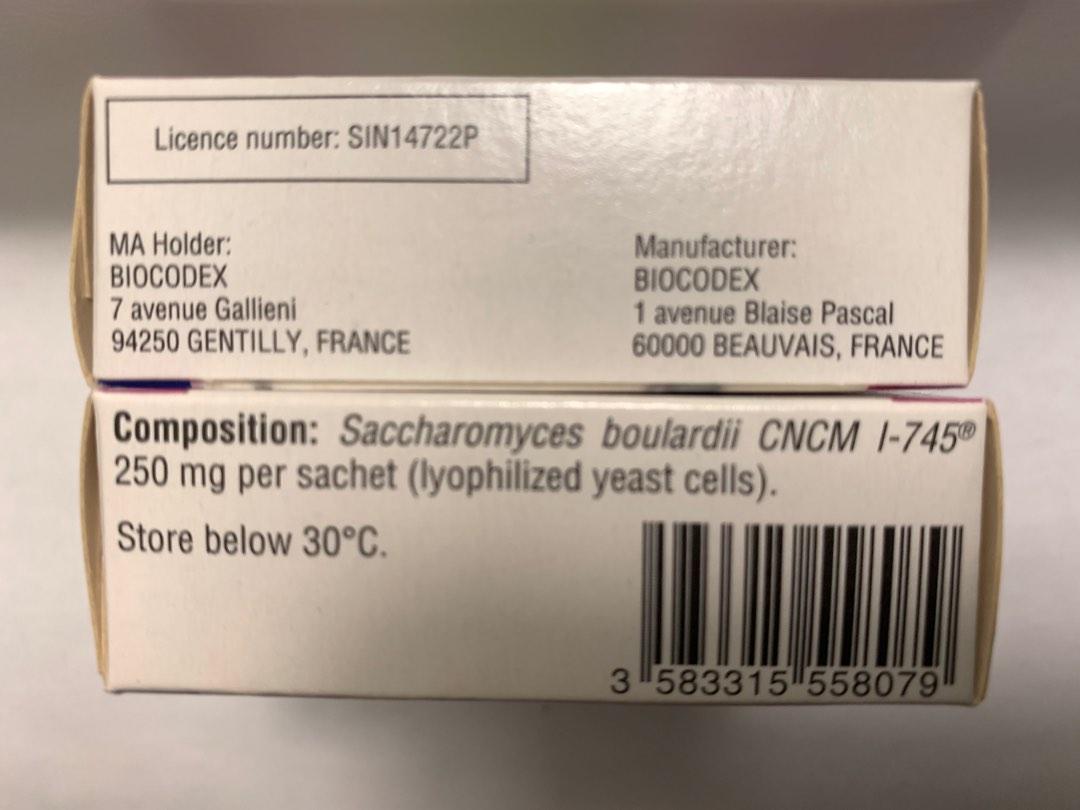 Bioflor (Saccharomyces boulardii) 250mg Sachet 10’s, Health & Nutrition ...