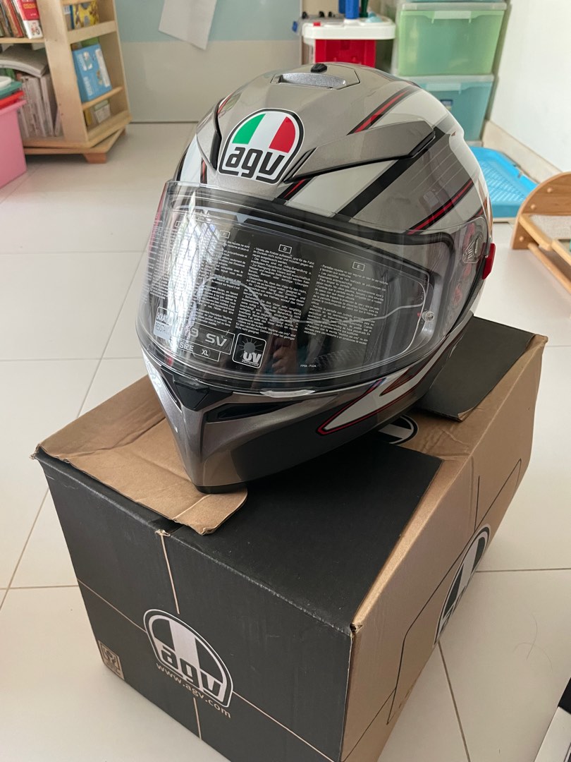 BNIB AGV Helmets, Motorcycles, Motorcycle Accessories on Carousell