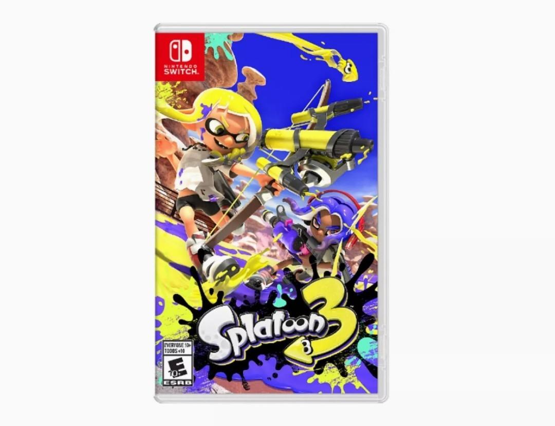 Switch Splatoon 3 Nintendo Game All Language Version, Video Gaming ...
