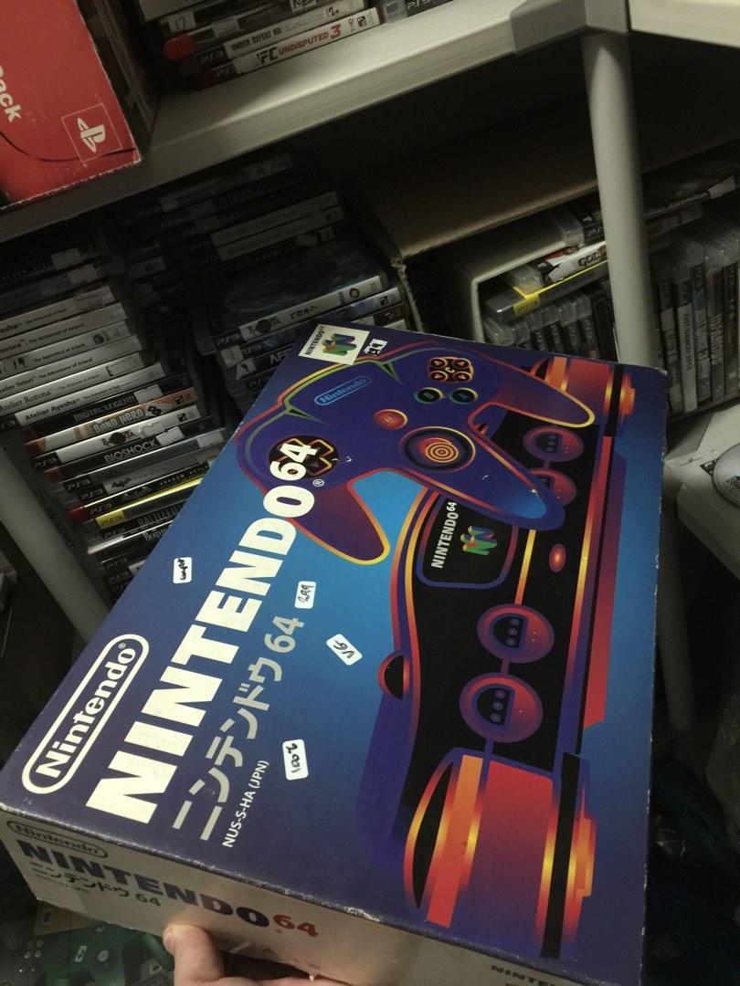 Box n64 40sgd box with inside styro and booklet, Video Gaming, Video ...