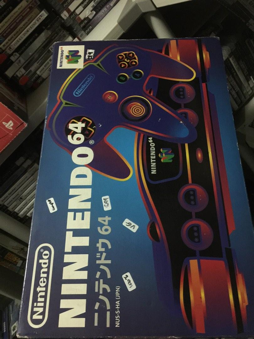 Box n64 40sgd box with inside styro and booklet, Video Gaming, Video ...