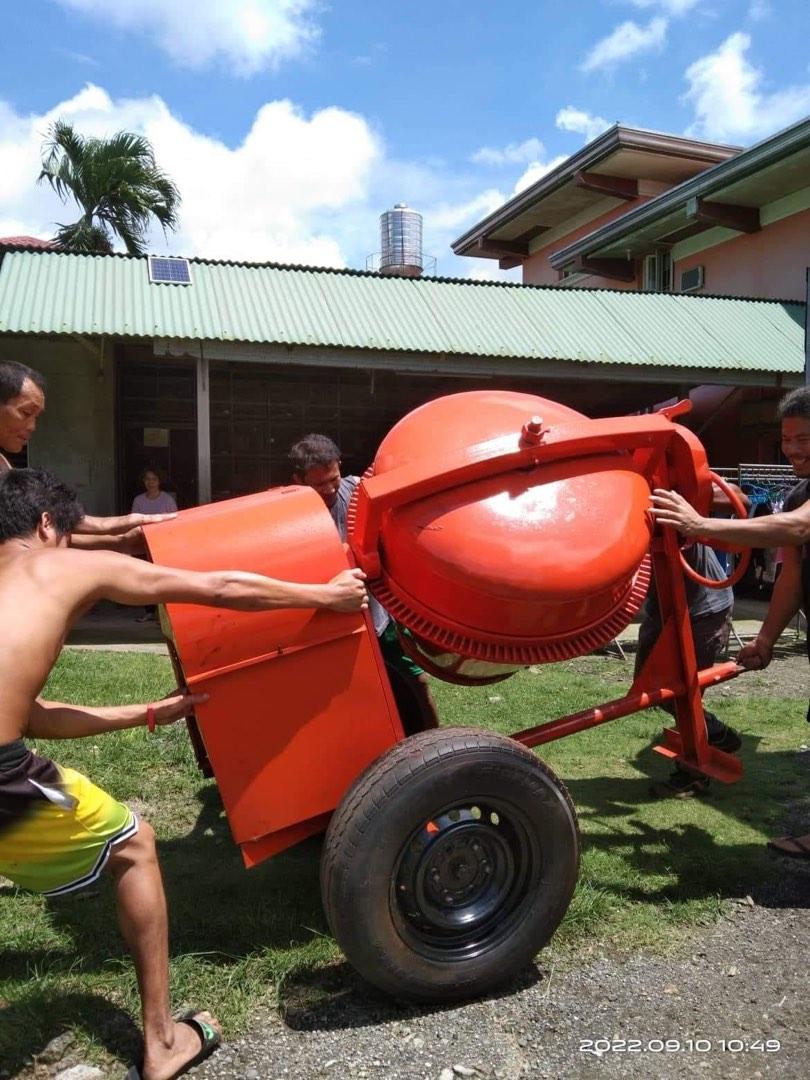 Brand New Cement Mixer with Toyohama Diesel Engine 10HP, Commercial ...