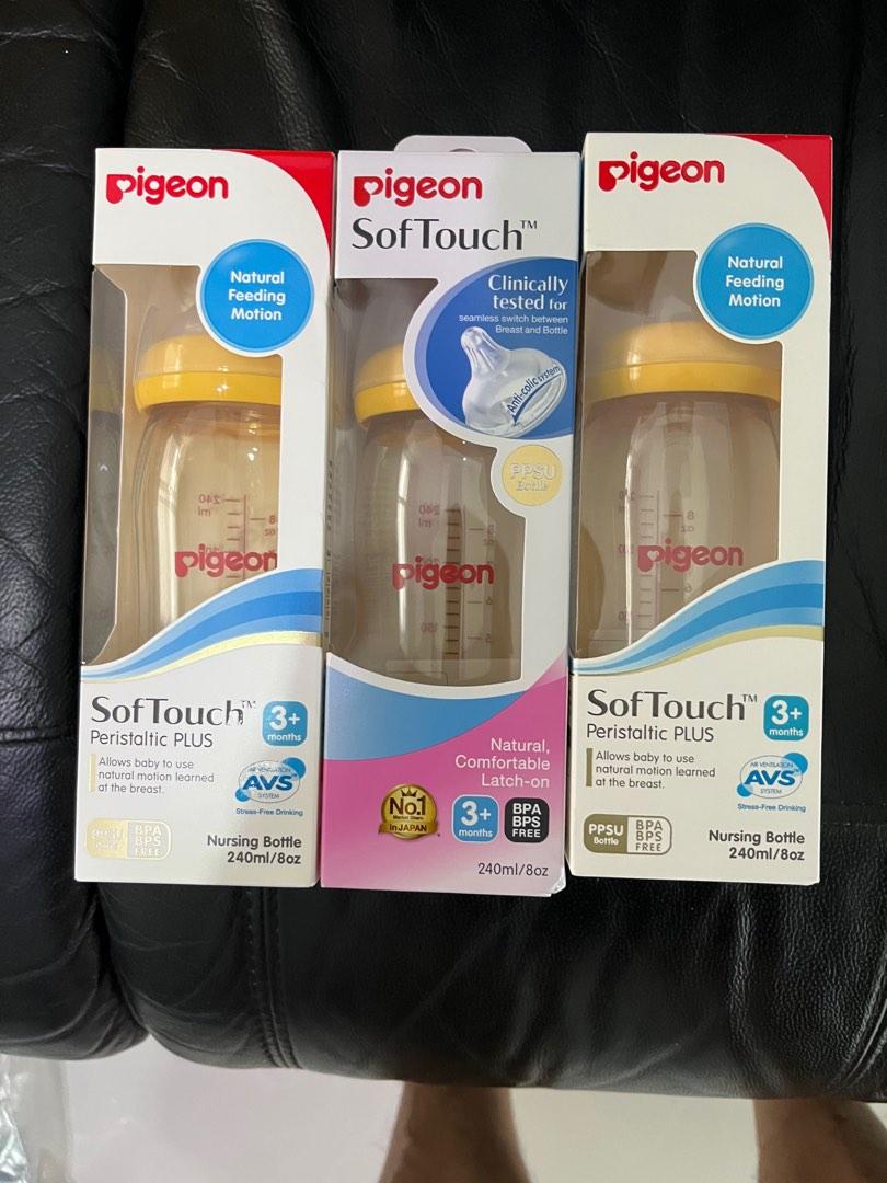 Brand new pigeon softouch ppus bottle 240ml, Babies & Kids, Nursing ...