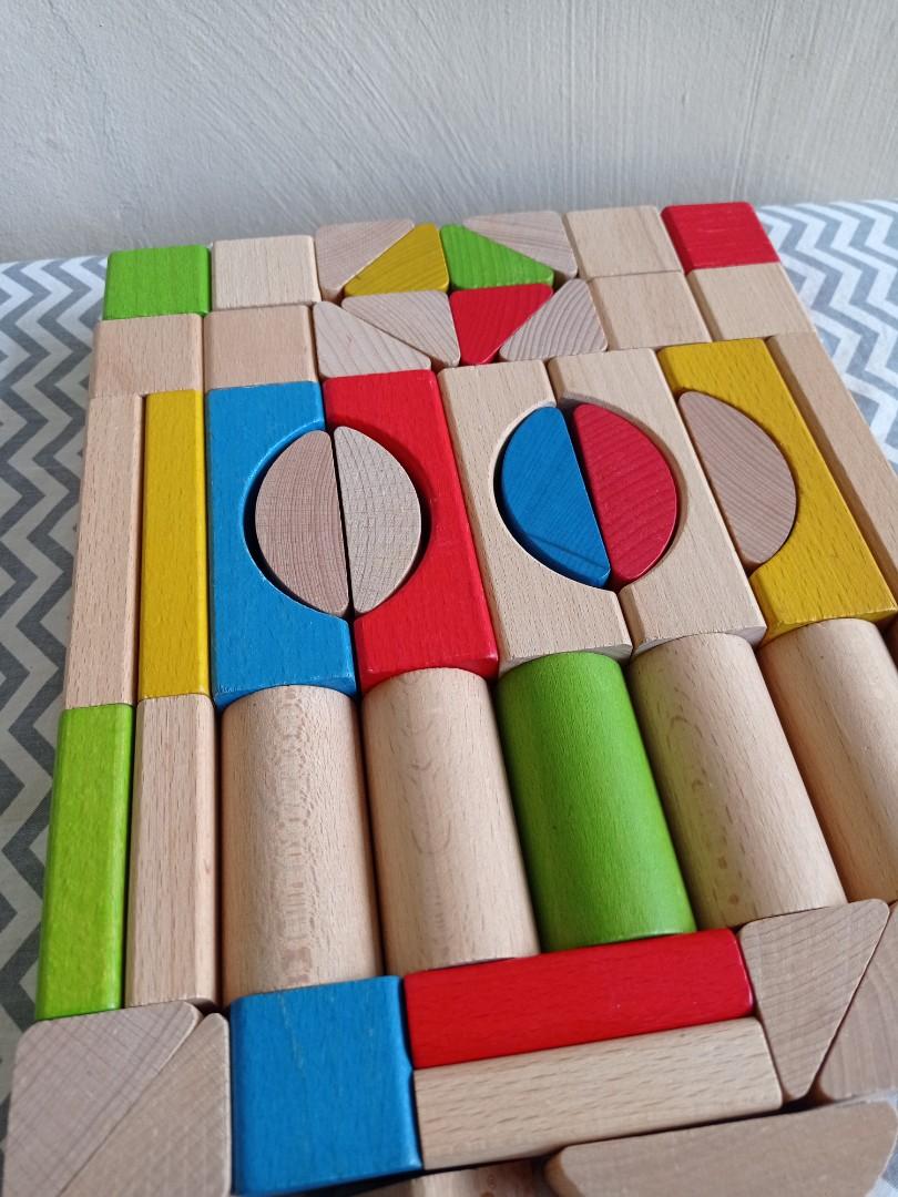 Brio Wooden Building Blocks, Hobbies & Toys, Toys & Games on Carousell