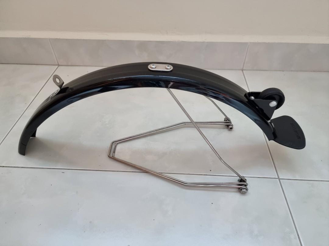 black brompton mudguards