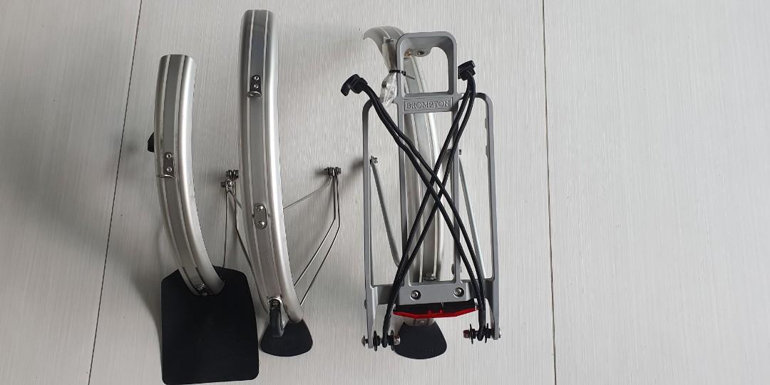 Brompton Rear Rack Set, Sports Equipment, Bicycles & Parts, Parts ...