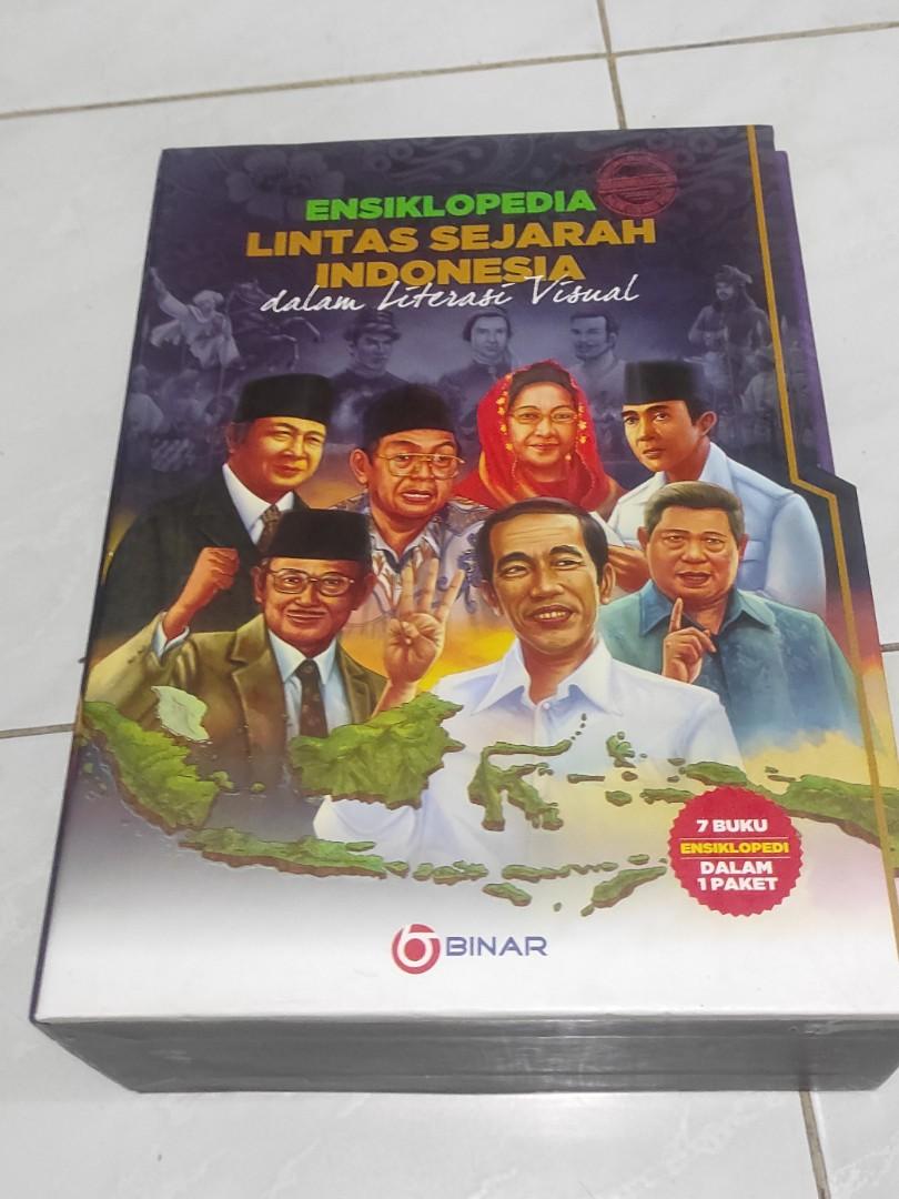 Buku ensiklopedia lintas sejarah Indonesia, Buku & Alat Tulis, Buku di Carousell