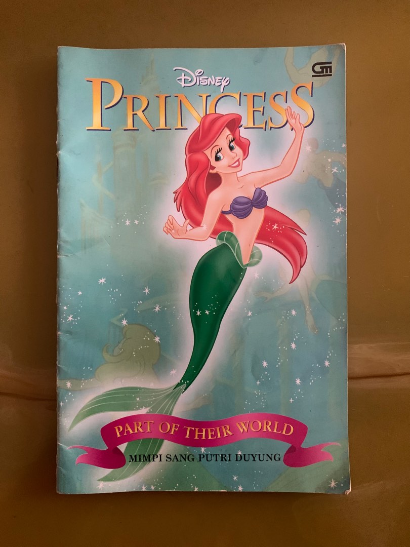 Buku Princess Ariel, Buku & Alat Tulis, Buku di Carousell