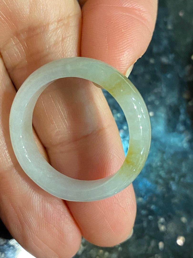 Burmese Jadeite grade A Ring, Women's Fashion, Jewelry & Organisers ...