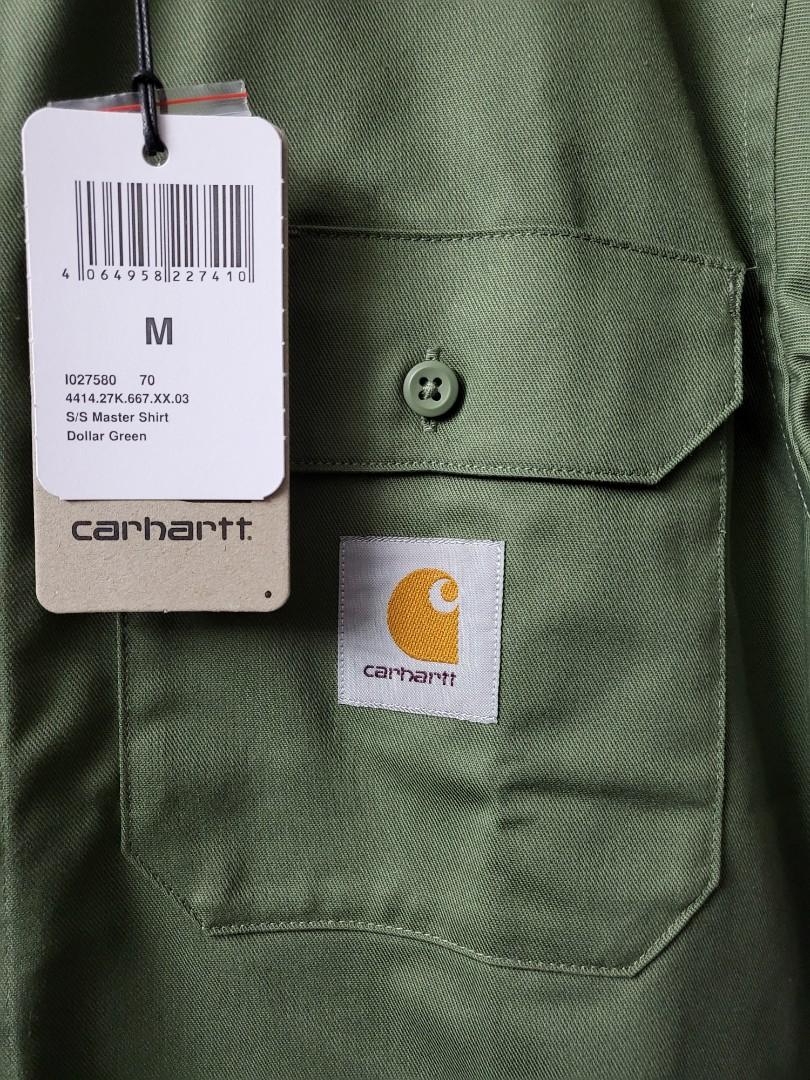 Carhartt WIP - S/S Master Shirt, Men's Fashion, Tops & Sets, Tshirts ...