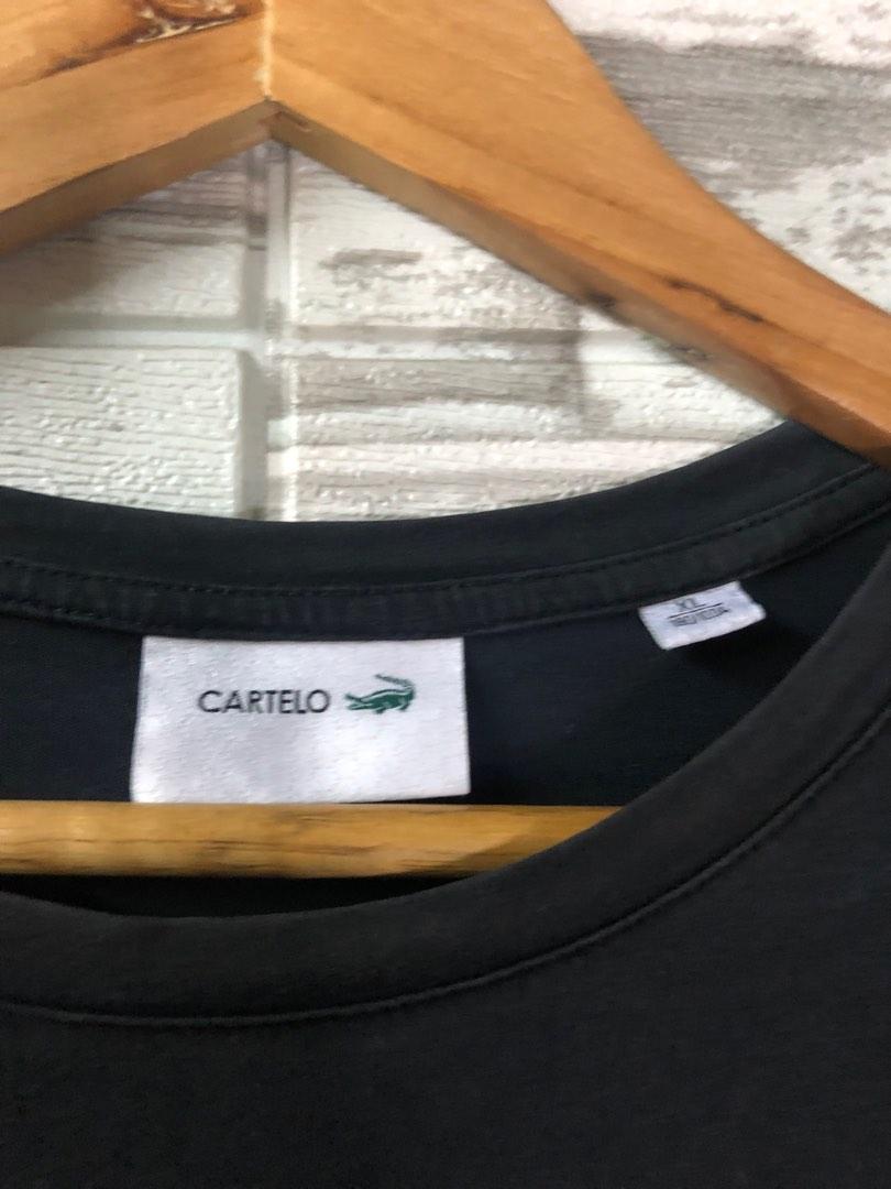 Cartelo Big Logo, Men's Fashion, Tops & Sets, Tshirts & Polo Shirts on Carousell