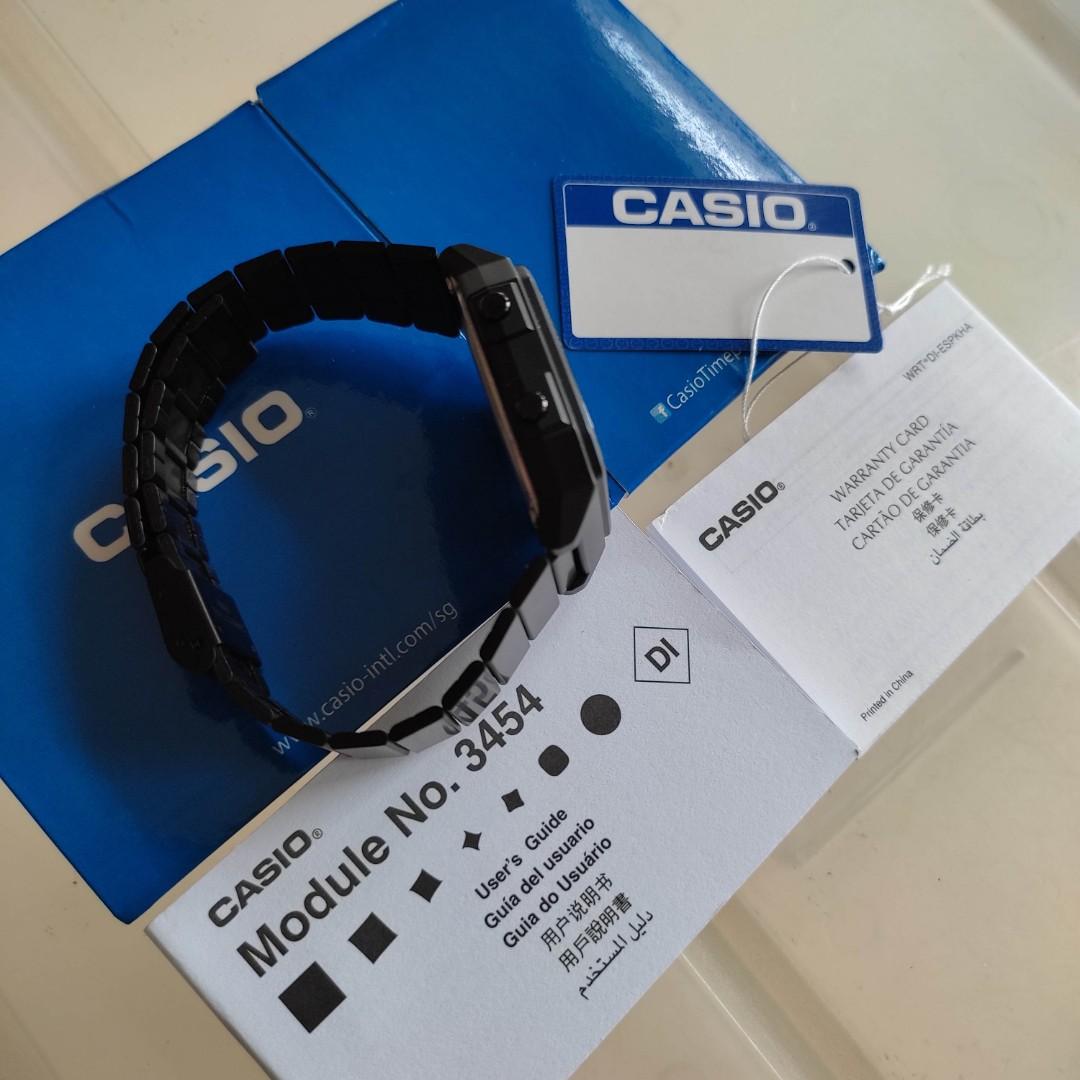 CASIO B650WB-1B (Vintage Series) Retro Digital Watch, Men's Fashion ...