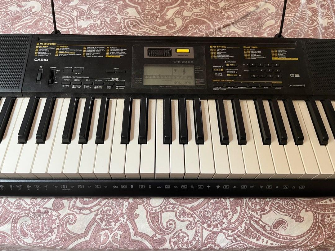 Casio CTK-2400 keyboard , Hobbies & Toys, Music & Media, Musical Instruments on Carousell