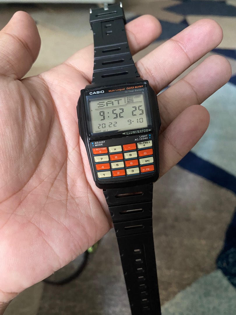 Casio Databank Mens Fashion Watches And Accessories Watches On Carousell