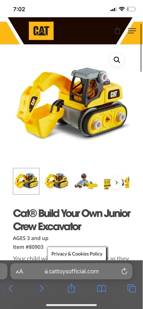 CAT Build Your Own Excavator and Dump Truck, Hobbies & Toys, Toys ...