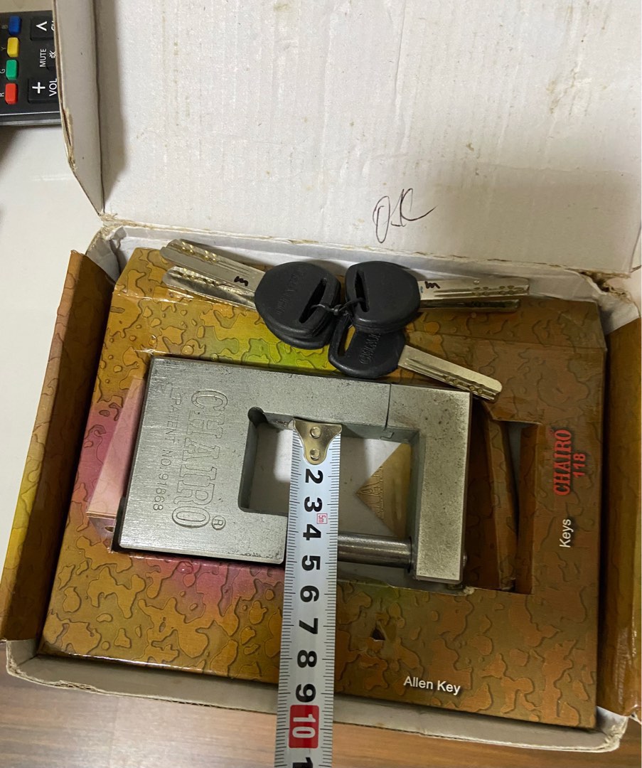 Chairo lock, Furniture & Home Living, Security & Locks, Locks, Doors ...