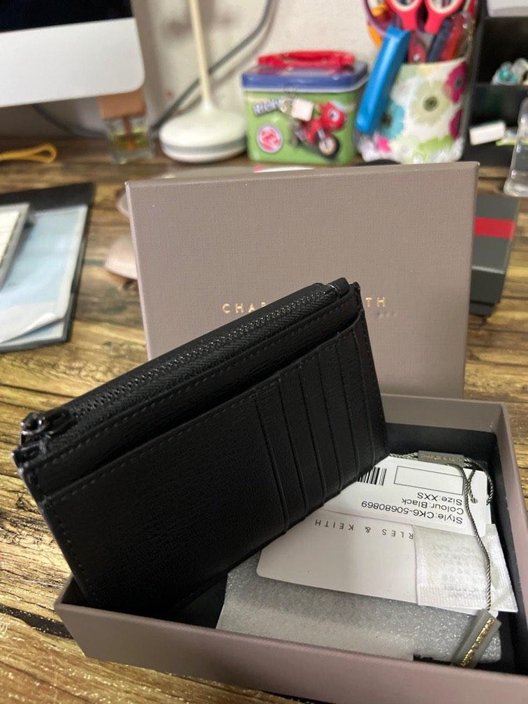 Charles and Keith wallet card holder, Women's Fashion, Bags & Wallets ...