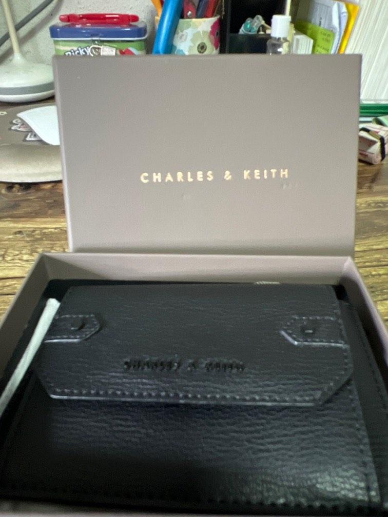 Charles and Keith wallet card holder, Women's Fashion, Bags & Wallets ...