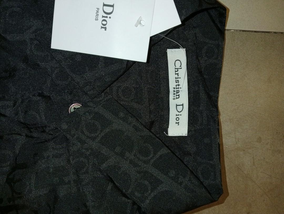 Christian Dior AOP Polo, Men's Fashion, Tops & Sets, Formal Shirts on ...