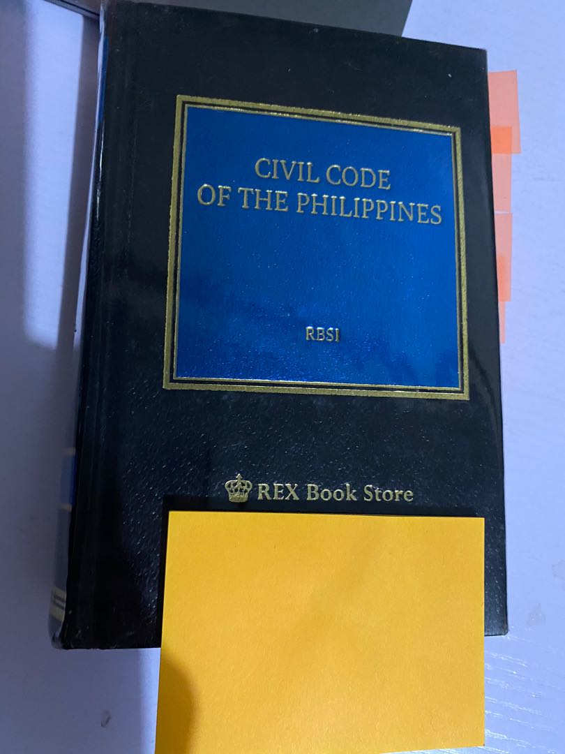 CIVIL CODE OF THE PHILIPPINES 2016, Hobbies & Toys, Books & Magazines ...