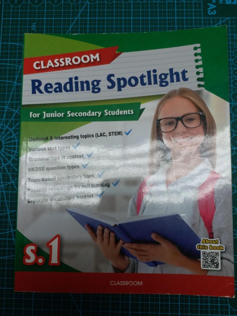 Classroom Reading Spotlight S.1, 興趣及遊戲, 書本 & 文具, 書本及雜誌 - 補充練習 - Carousell