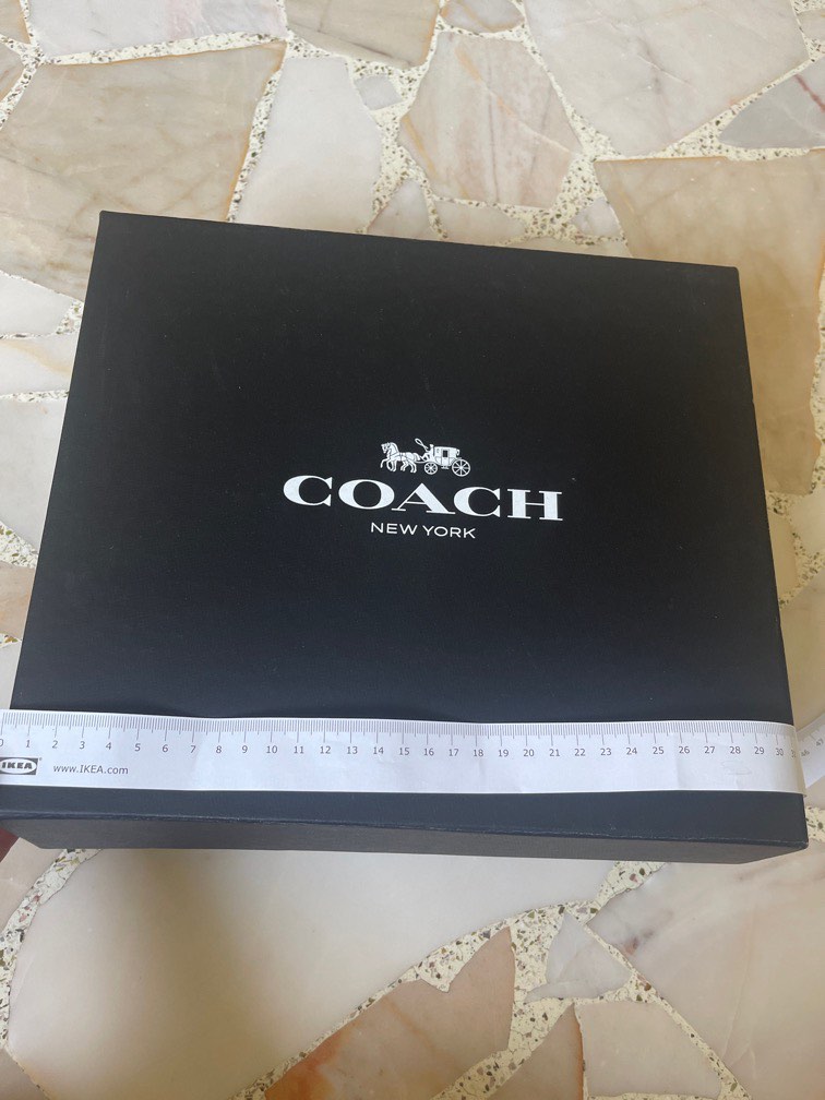 Coach Box, Women's Fashion, Bags & Wallets, Shoulder Bags on Carousell