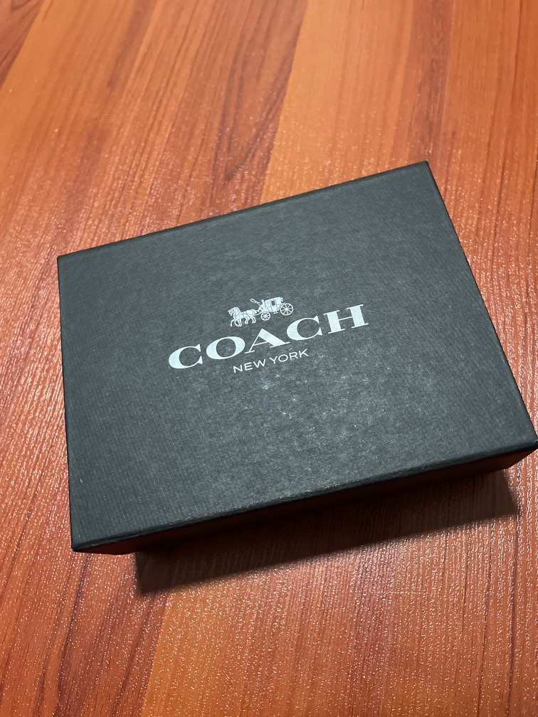 Coach box, Luxury, Accessories on Carousell