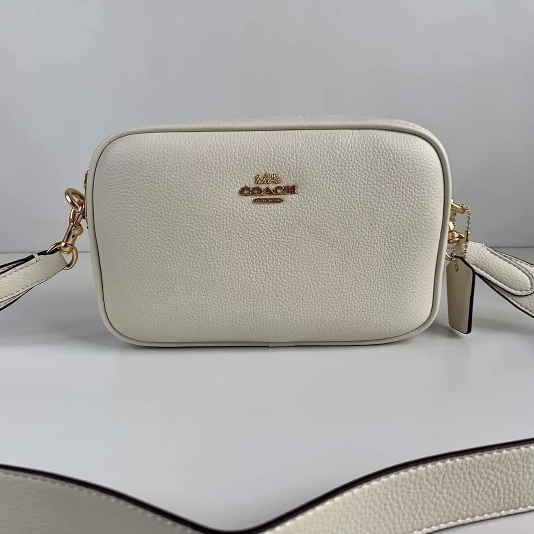 Coach Camera Bag in Plain White, Women's Fashion, Bags & Wallets, Cross ...