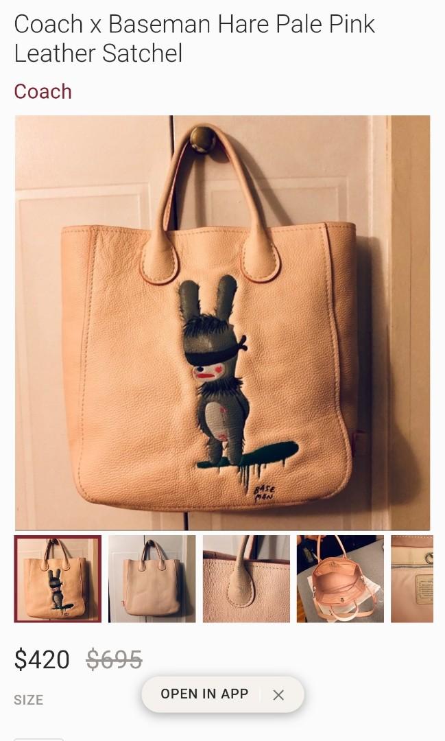 Coach x Baseman Limited Edition Tote Bag, Luxury, Bags & Wallets on ...