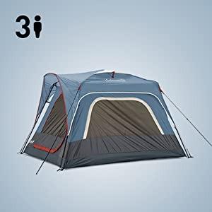 Coleman 6-Person & 3-Person Connectable Tent Bundle, Sports Equipment ...