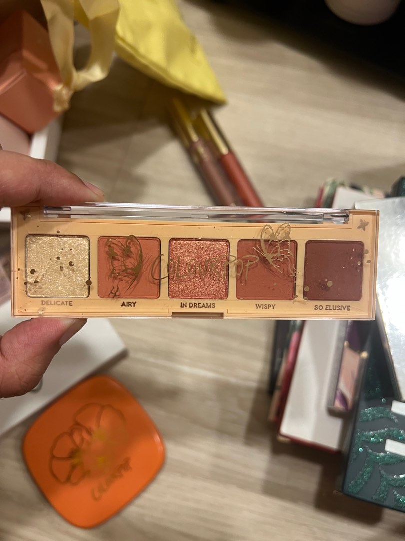 Colourpop All In A Flutter Palette Beauty And Personal Care Face Makeup On Carousell