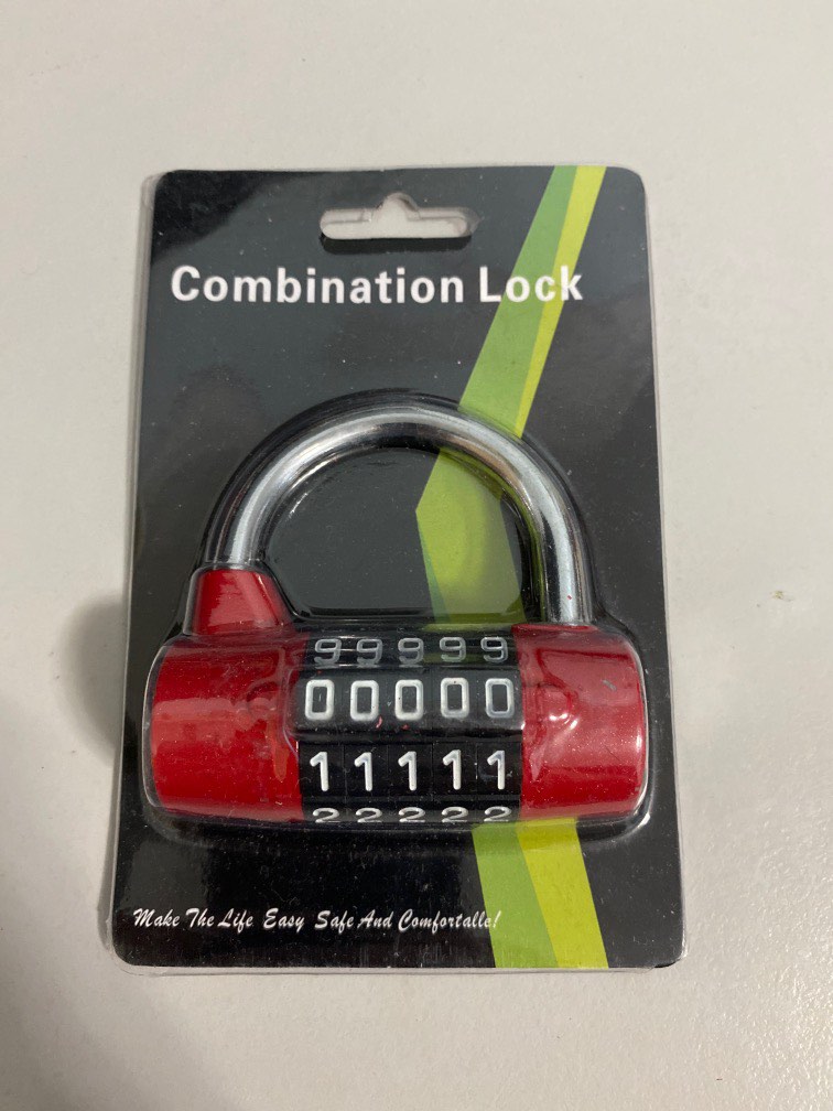 Combination Number Lock, Furniture & Home Living, Security & Locks ...