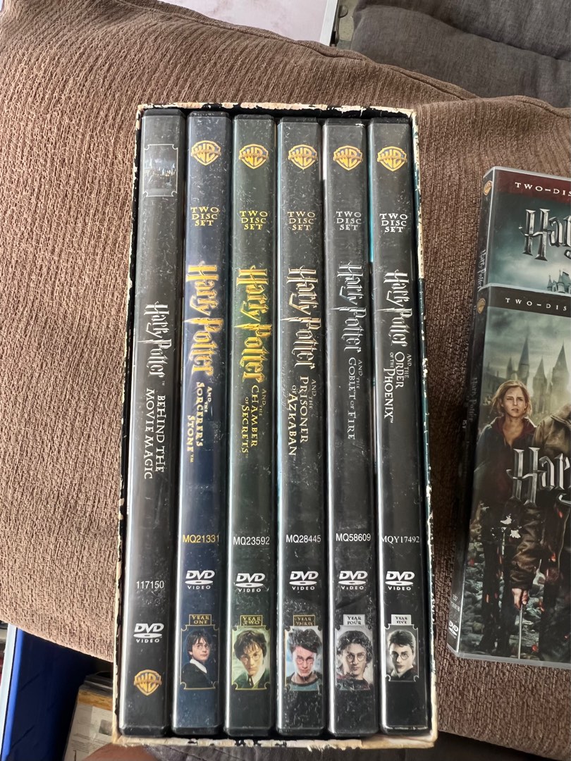 Complete Harry Potter DVDs, Hobbies & Toys, Music & Media, CDs & DVDs ...
