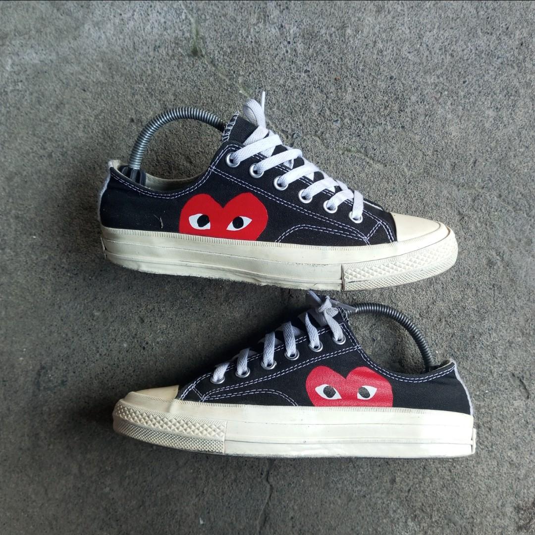 Converse x Cdg, Men's Fashion, Footwear, Sneakers on Carousell