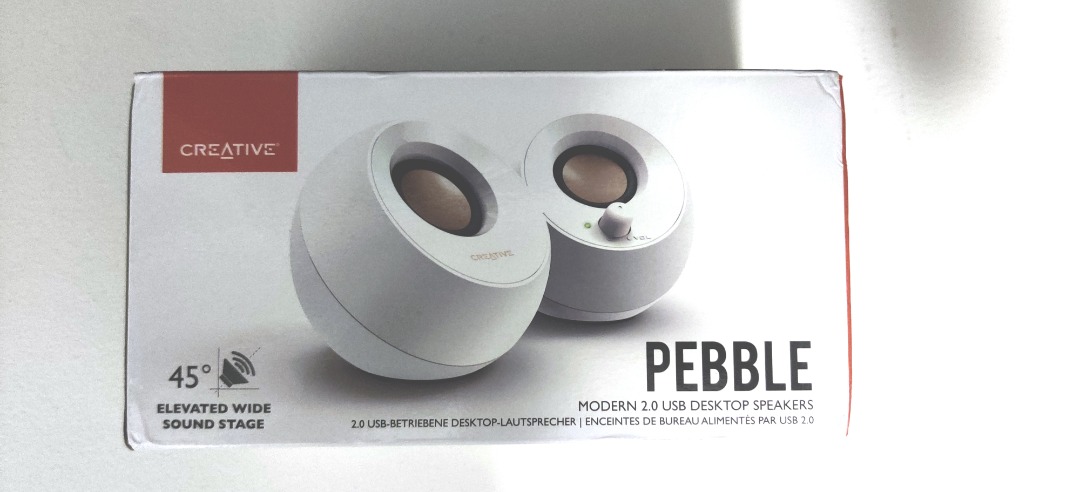 Creative Pebble v2 USB 2.0 desktop speakers, Audio, Soundbars, Speakers ...