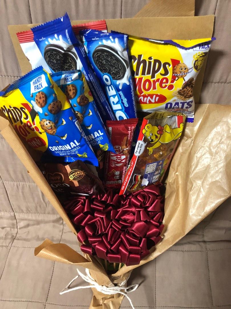Customisable Snack Bouquet, Hobbies & Toys, Stationery & Craft, Flowers ...