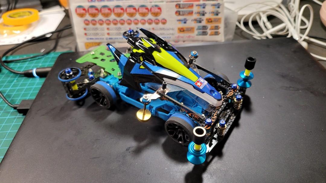 Customise Tamiya Mini 4WD RTR Open Class, Hobbies & Toys, Toys & Games on Carousell