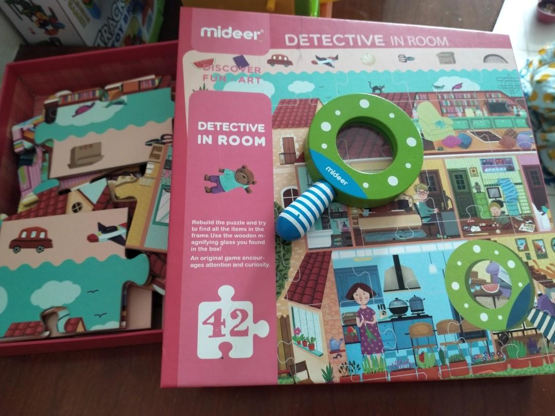 Detective puzzle, Hobbies & Toys, Toys & Games on Carousell