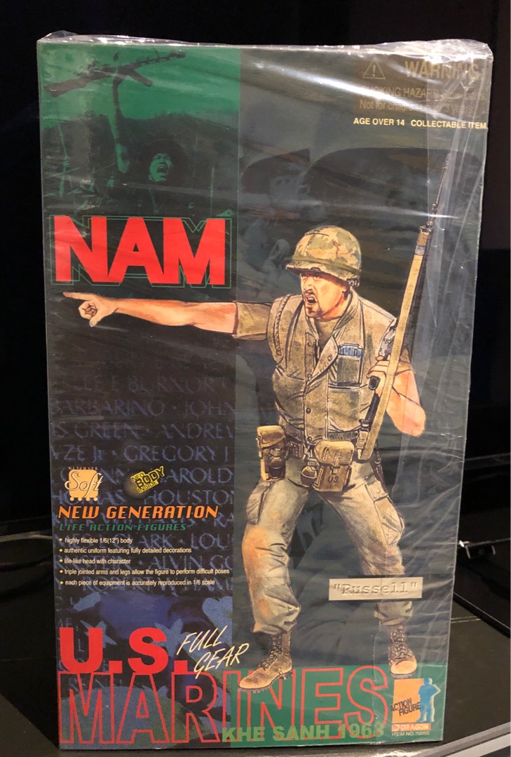 DML 1/6 Nam USMC in Khe Sanh 1968 Russell, Hobbies & Toys, Toys & Games ...