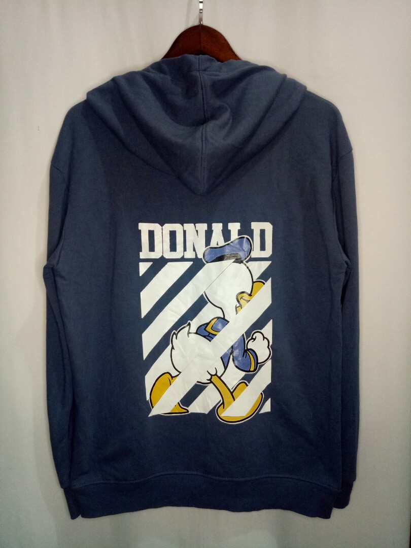 Donald Duck Hoodie Jacket, Men's Fashion, Coats, Jackets and Outerwear ...