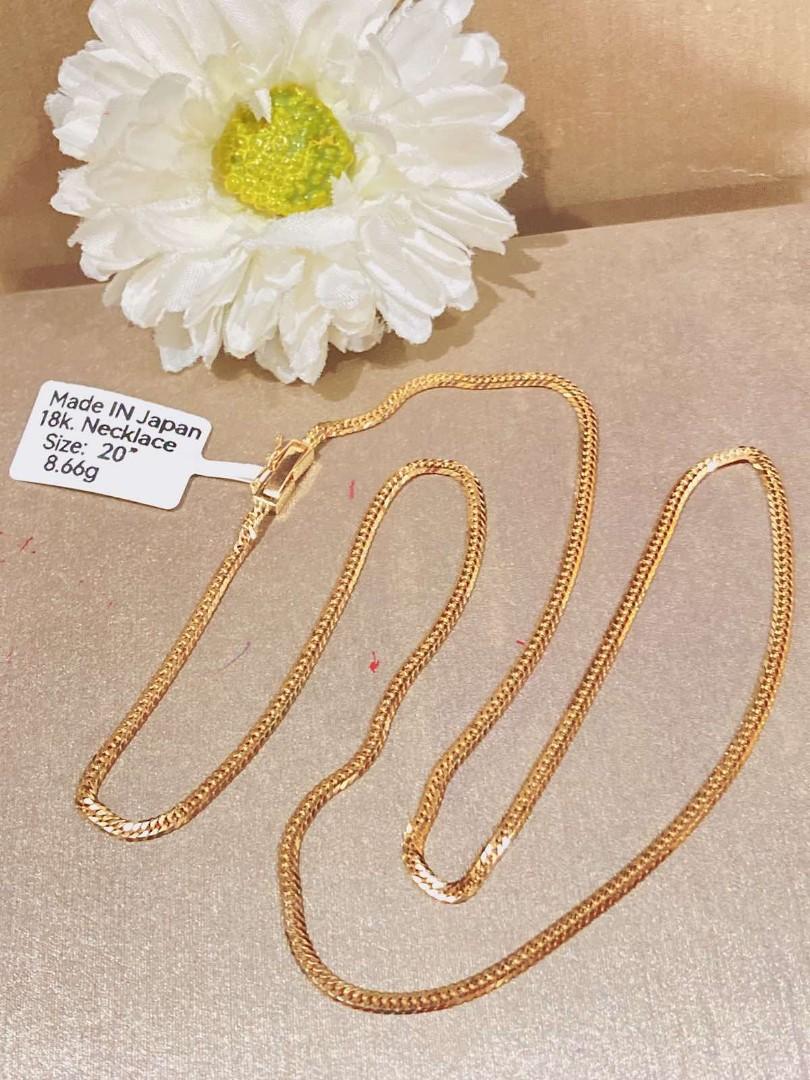 Double lock Chain Necklace Jg, Women's Fashion, Jewelry & Organizers ...